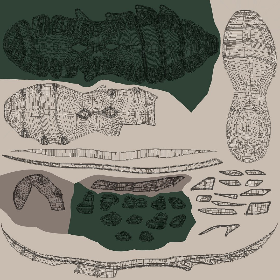 Asics GEL SONOMA 02 Model - TurboSquid 2294612