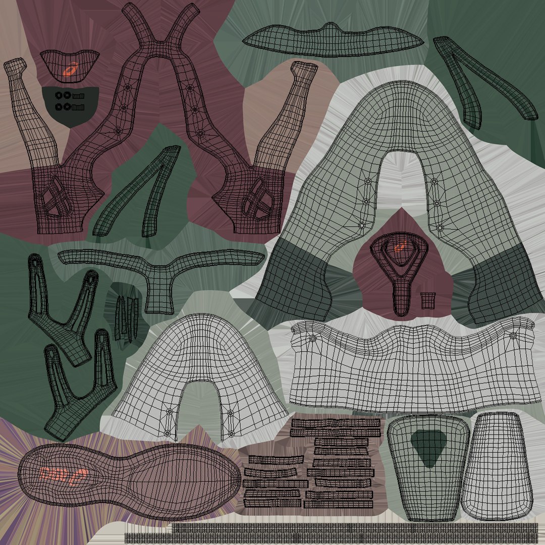 Asics GEL SONOMA 02 Model - TurboSquid 2294612