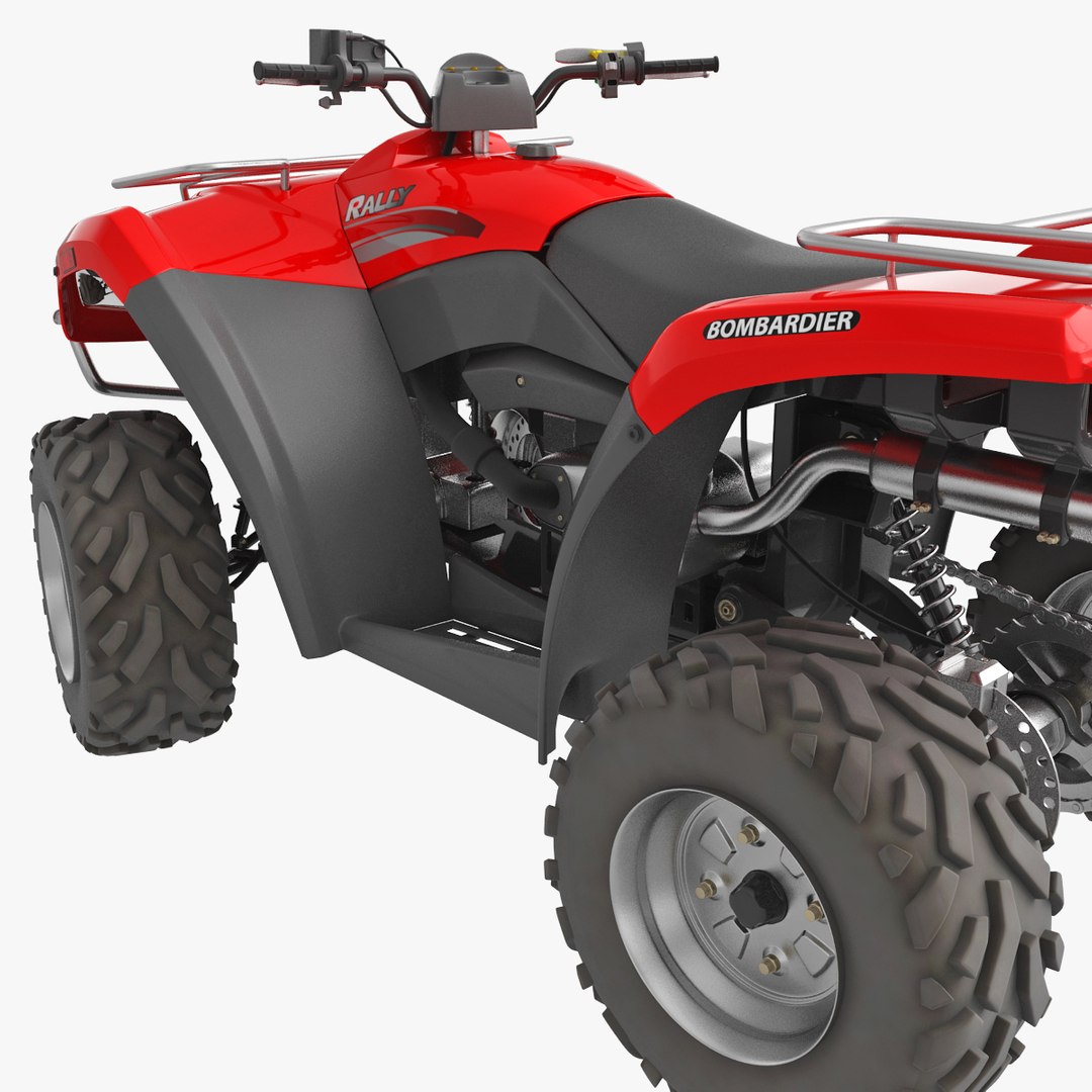 3d 3ds bombardier rally 200