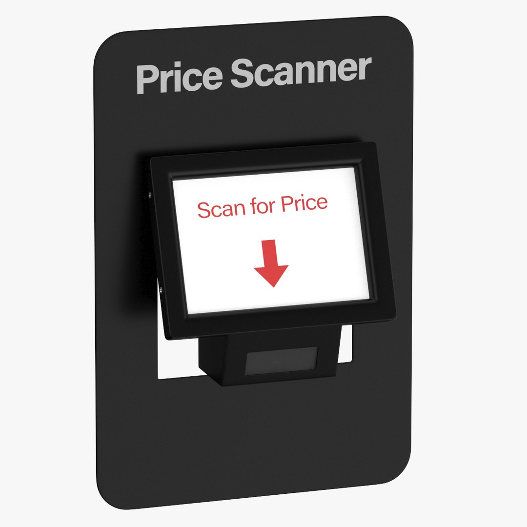 Price checker 3D model - TurboSquid 2048403