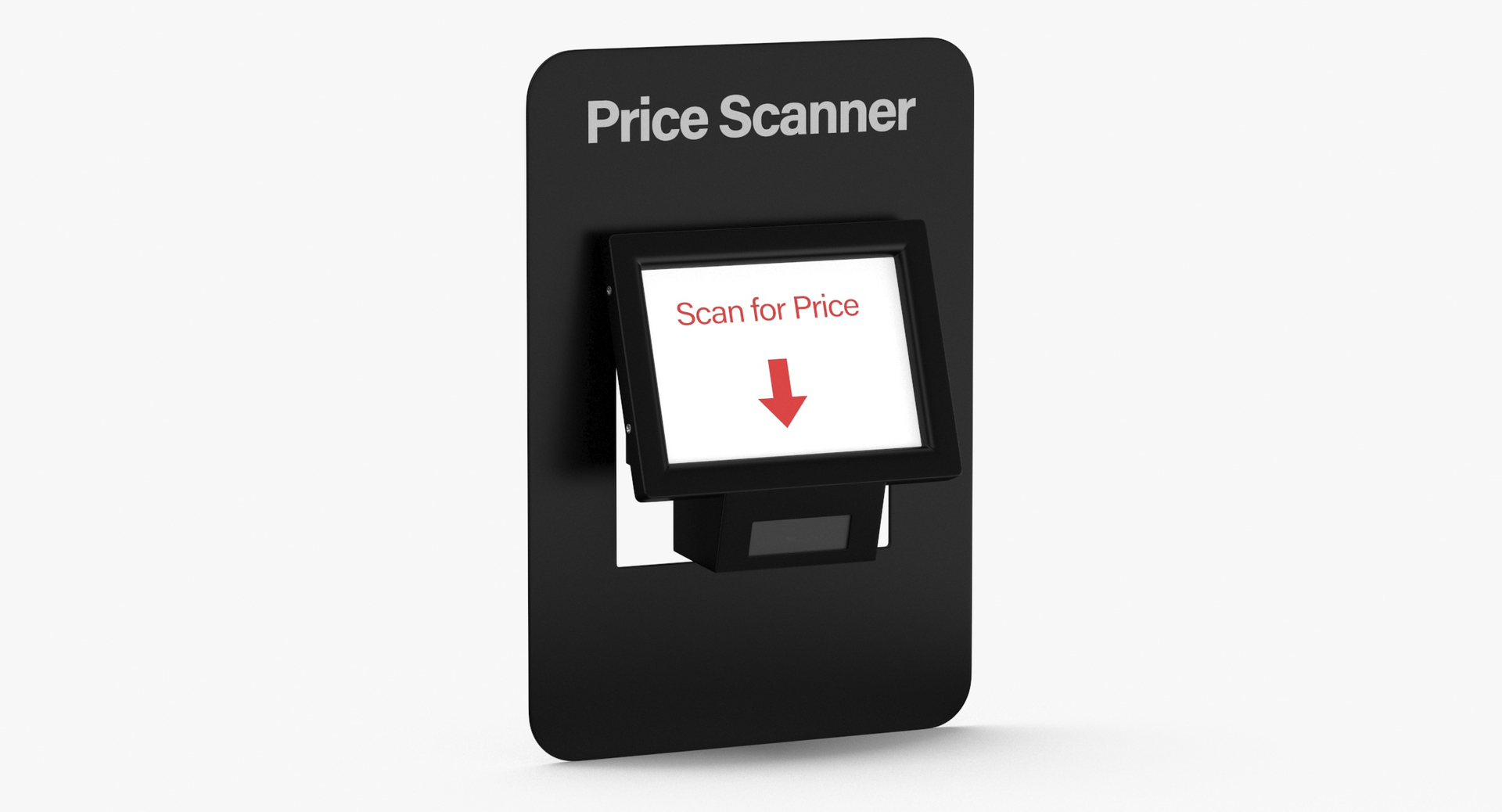 Price Checker 3D Model - TurboSquid 2048403