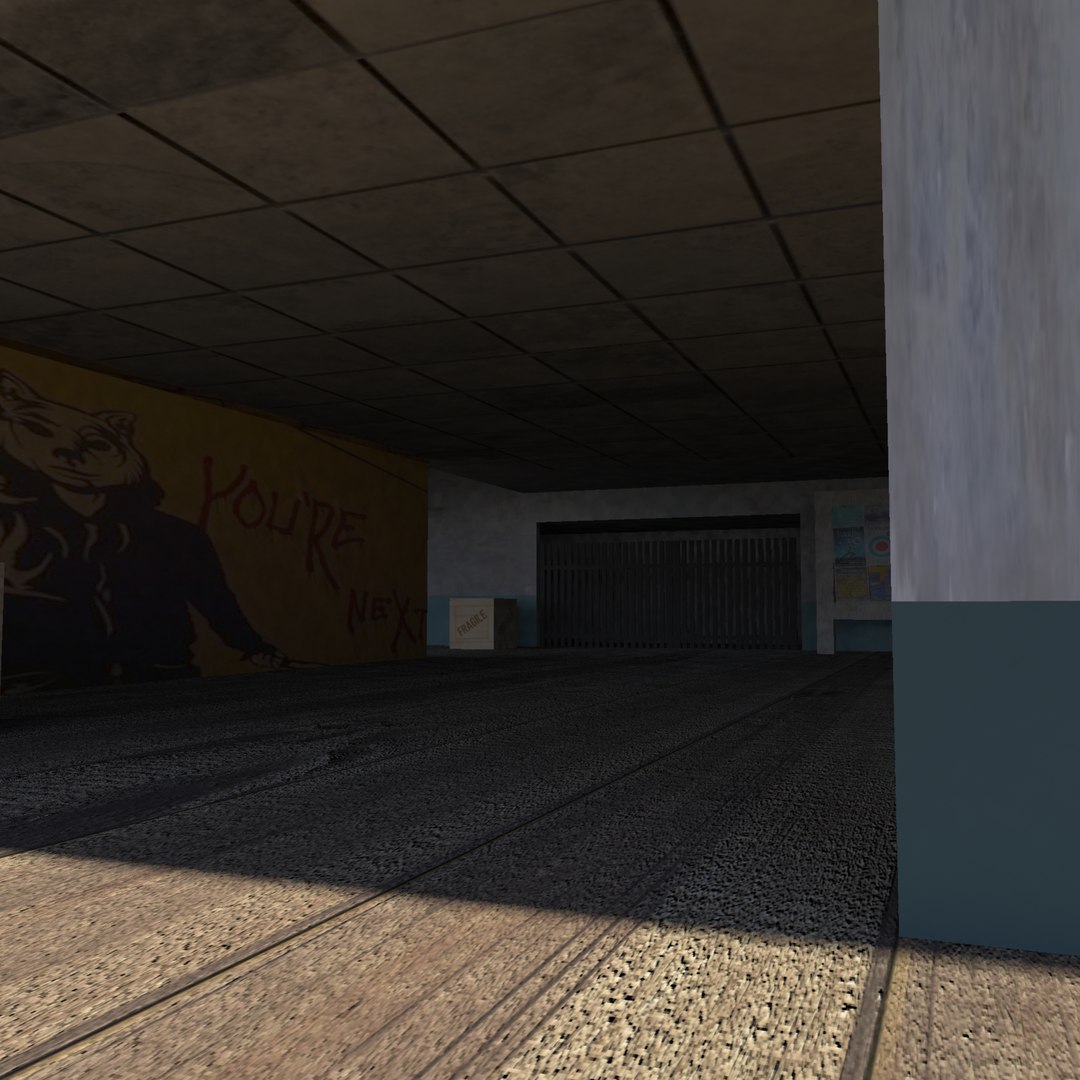 3d Model Of Gaming Scene