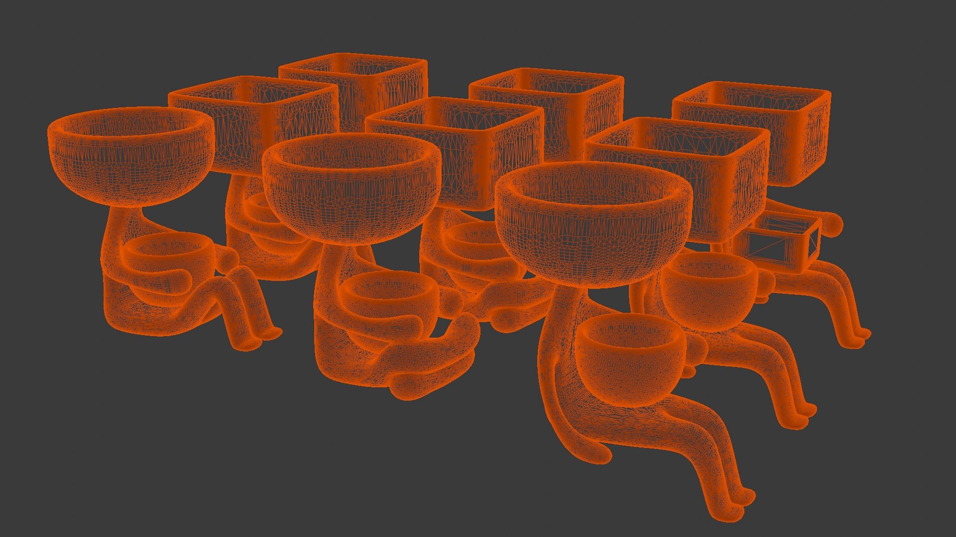 Printable Planters 3D Model - TurboSquid 1752357