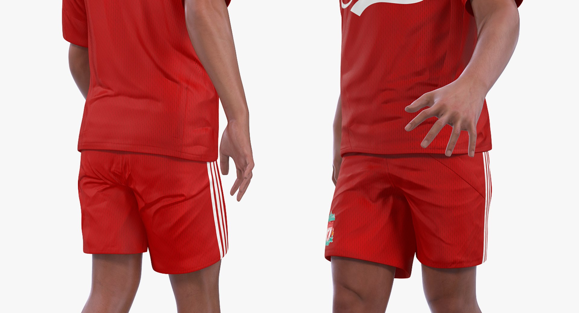 Soccer football player liverpool 3D model - TurboSquid 1314157