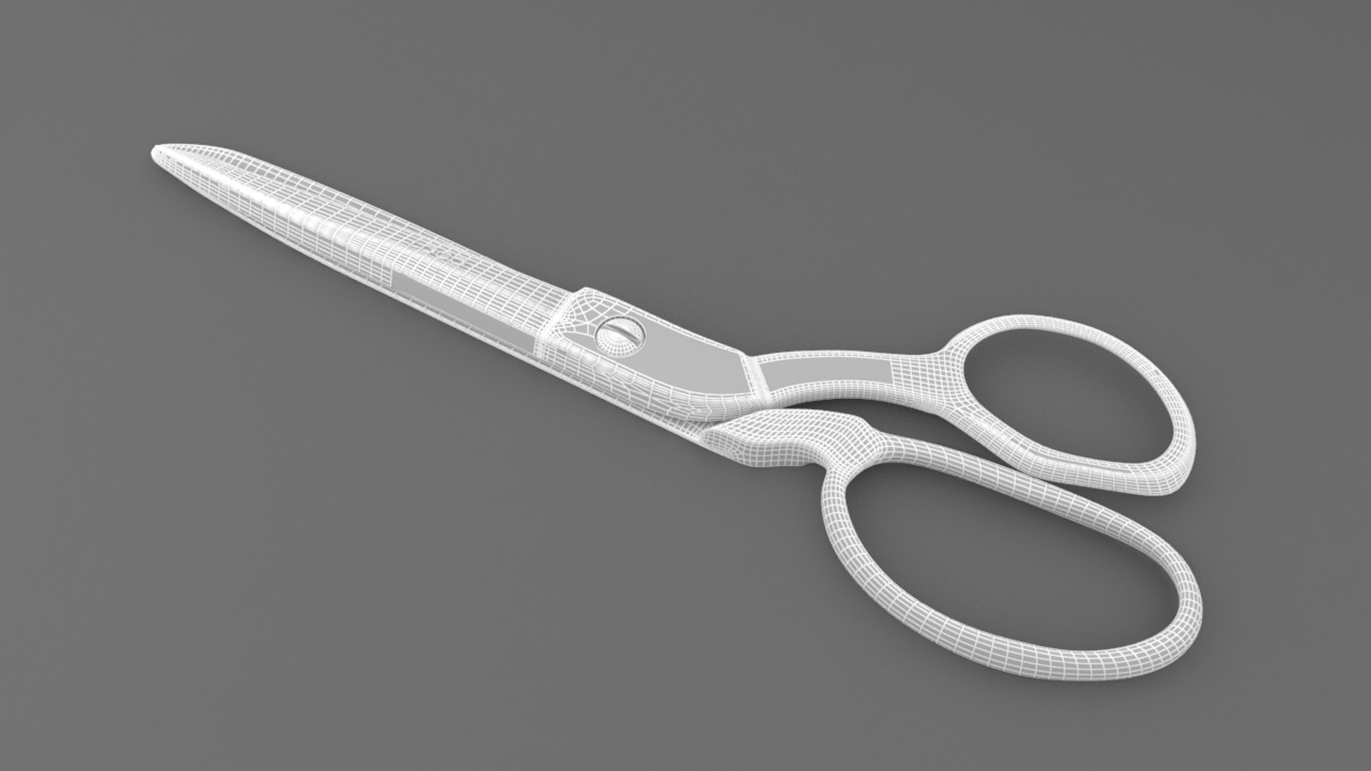 Scissors Modeled Obj