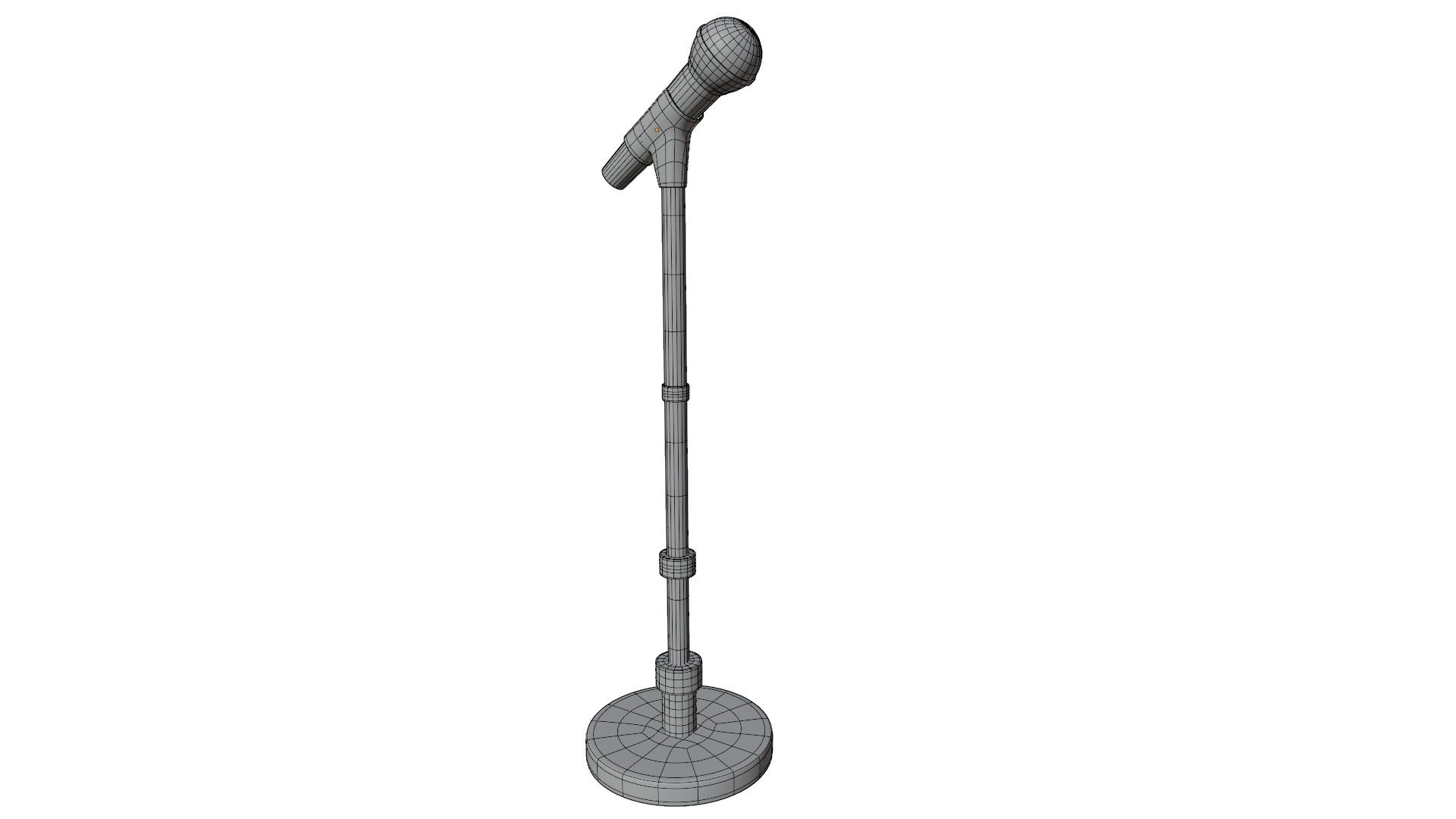 3D Microphone Stand Model - TurboSquid 2233860