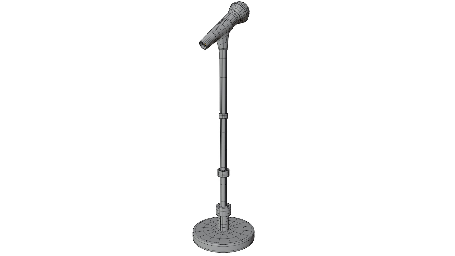 3D Microphone Stand Model - TurboSquid 2233860