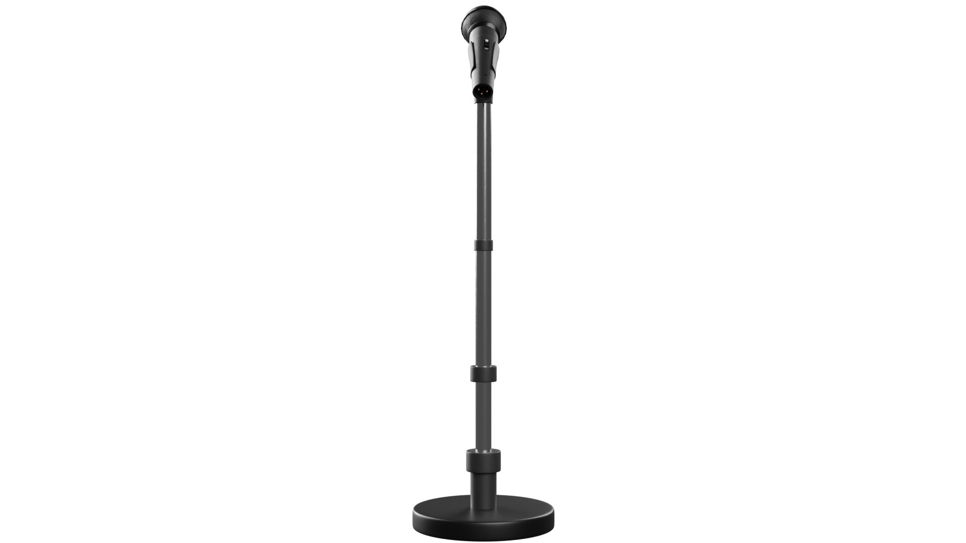 3D Microphone Stand Model - TurboSquid 2233860