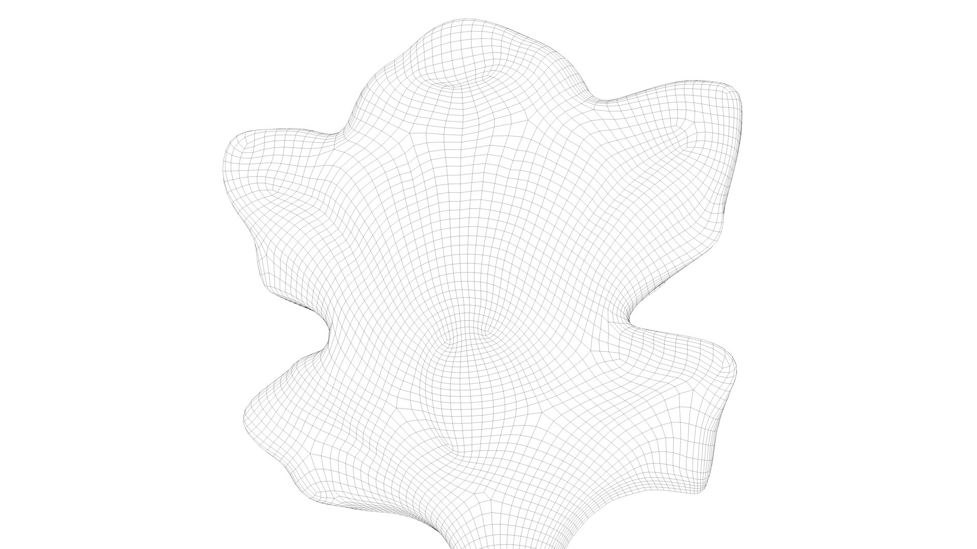 Plaster Decorative Bow DS331 3D Model - TurboSquid 2385013