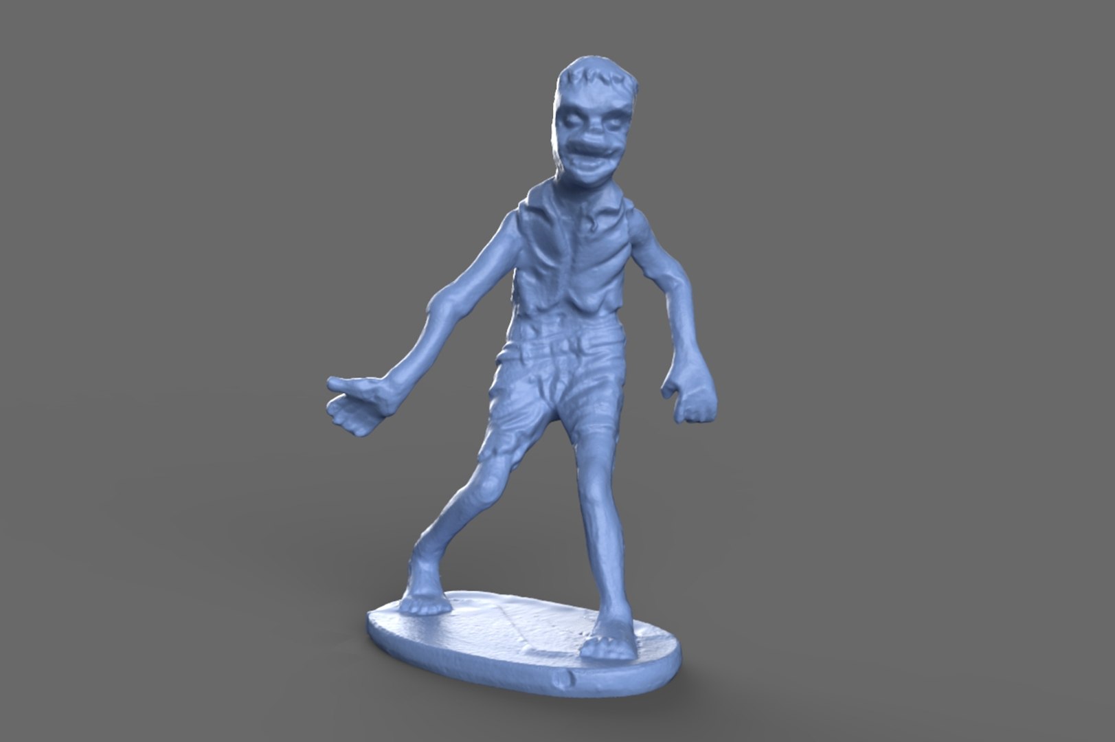 modelo 3d Zombie caminando 1 - TurboSquid 1242673