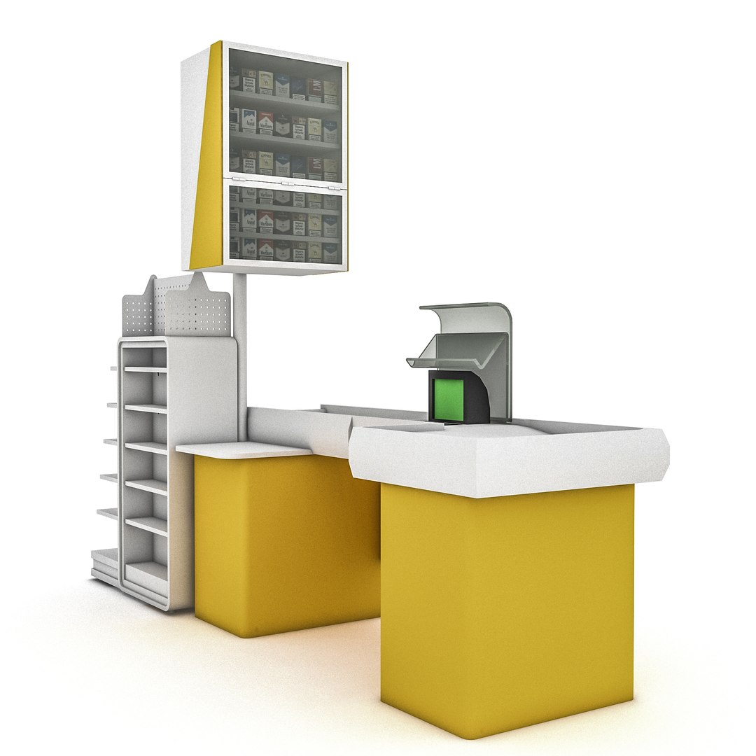 The Cash Register Department 02 3D - TurboSquid 1799641