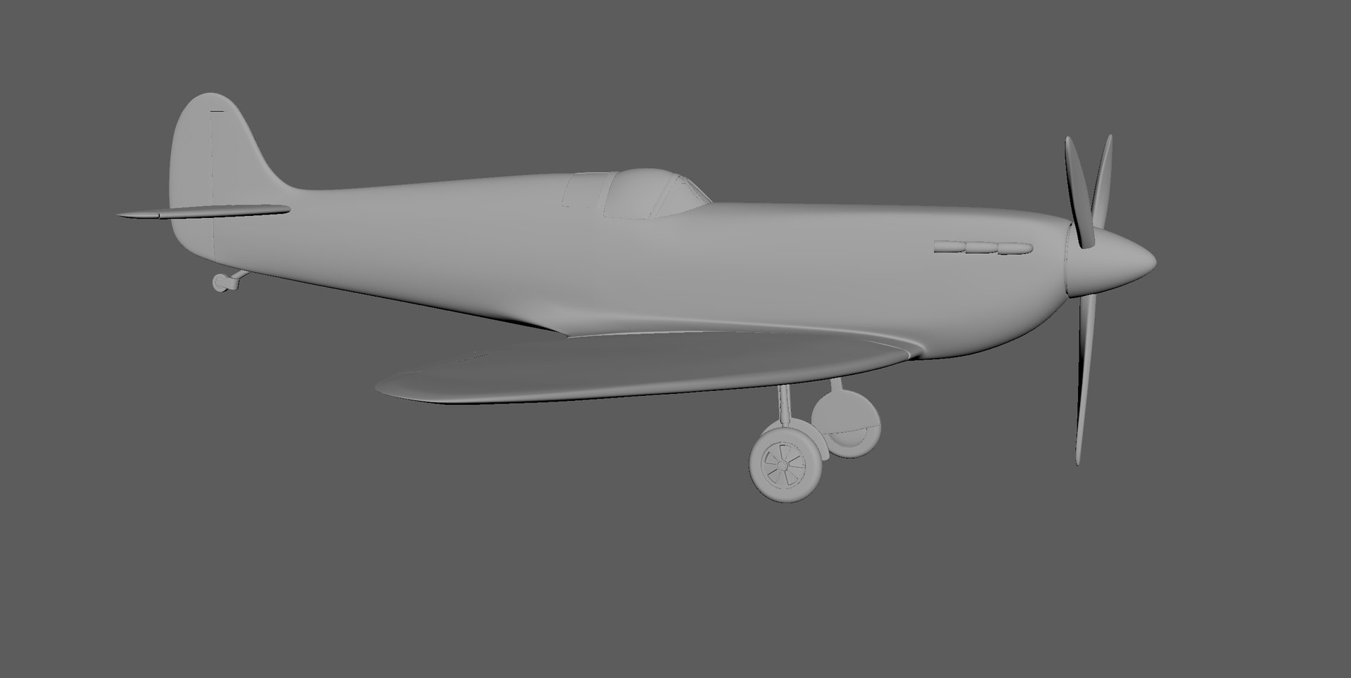 Spitfire 3D Model - TurboSquid 1936112