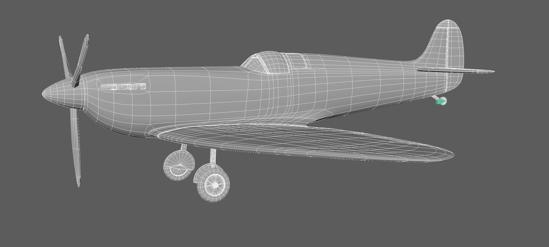 Spitfire 3D Model - TurboSquid 1936112