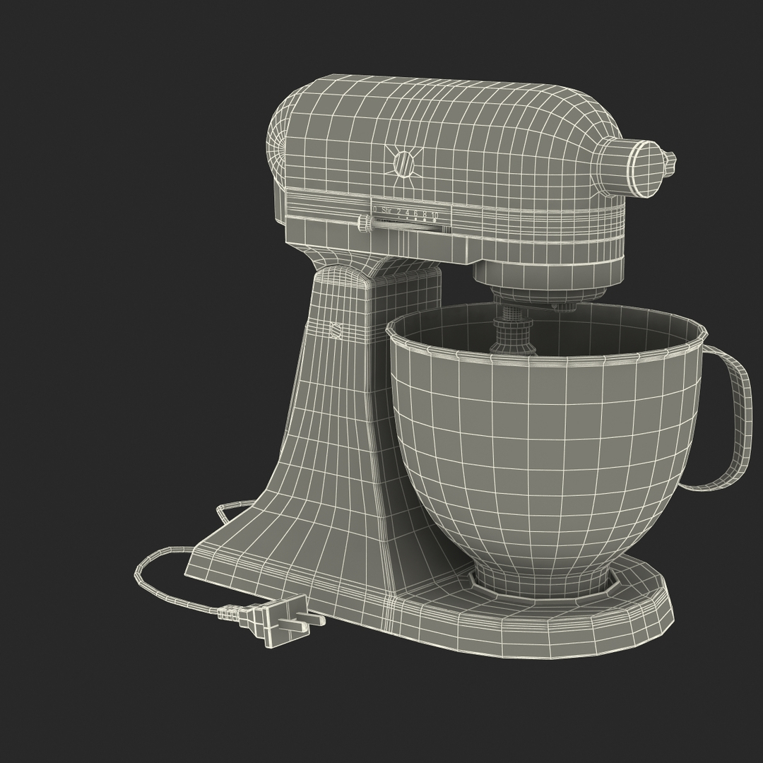 3d model stand mixer