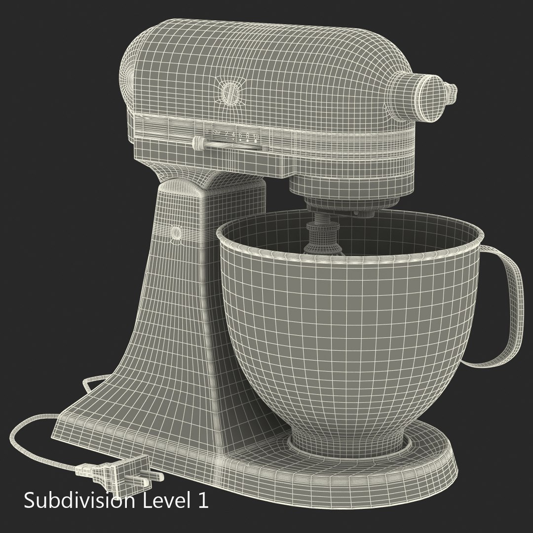 3d model stand mixer