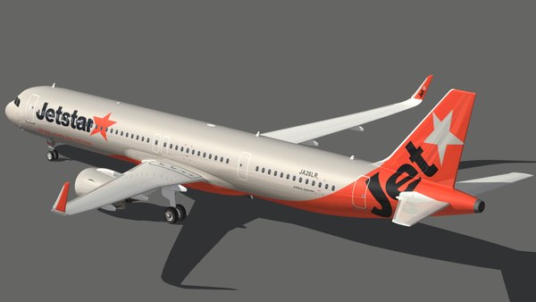 3D model airbus a321 jetstar - TurboSquid 1703362