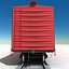 Realistic Train Goods Wagons 3d Model