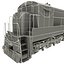 Realistic Train Goods Wagons 3d Model