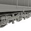 Realistic Train Goods Wagons 3d Model
