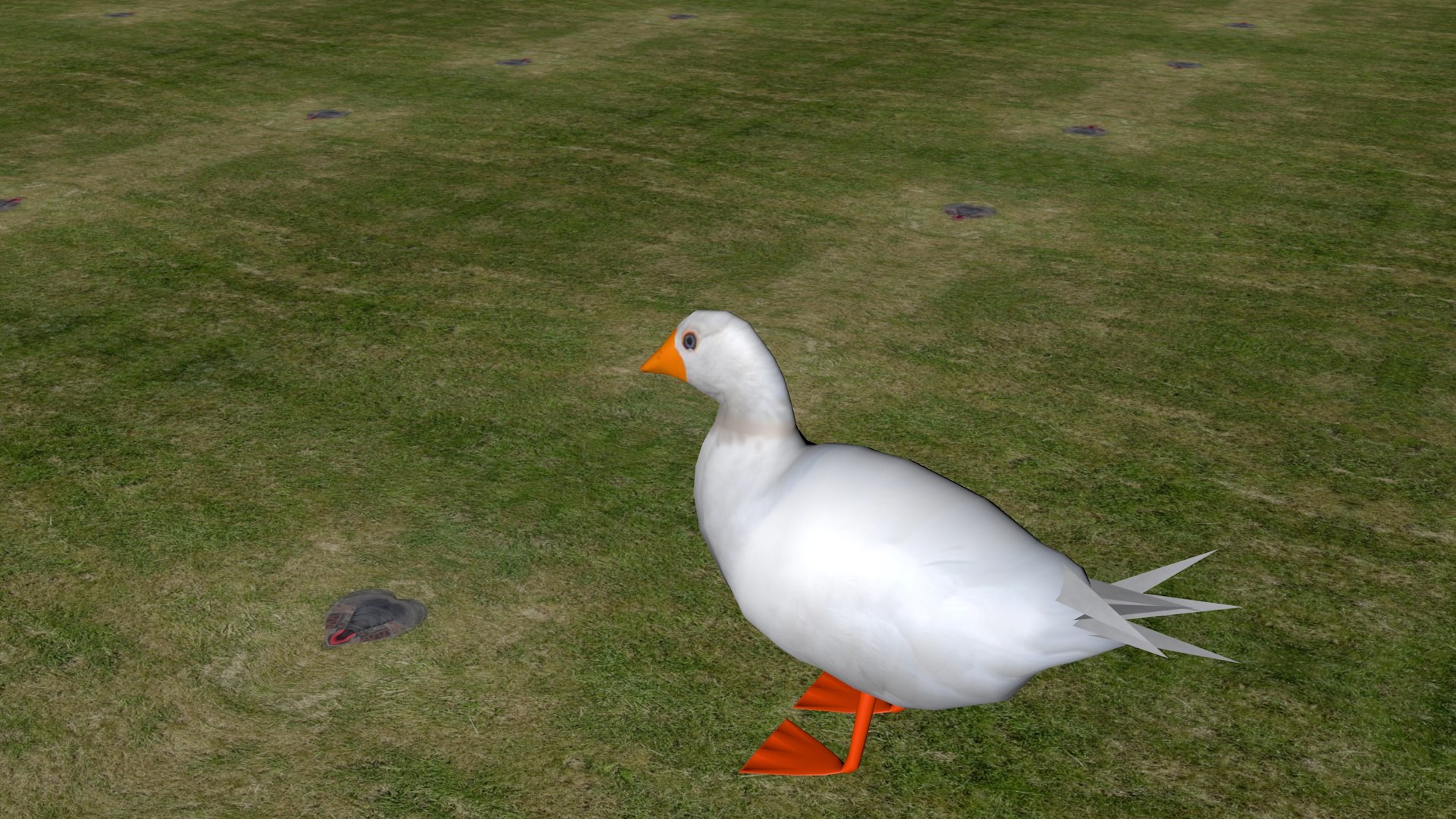 Rigged Duck 3D Model - TurboSquid 1288493