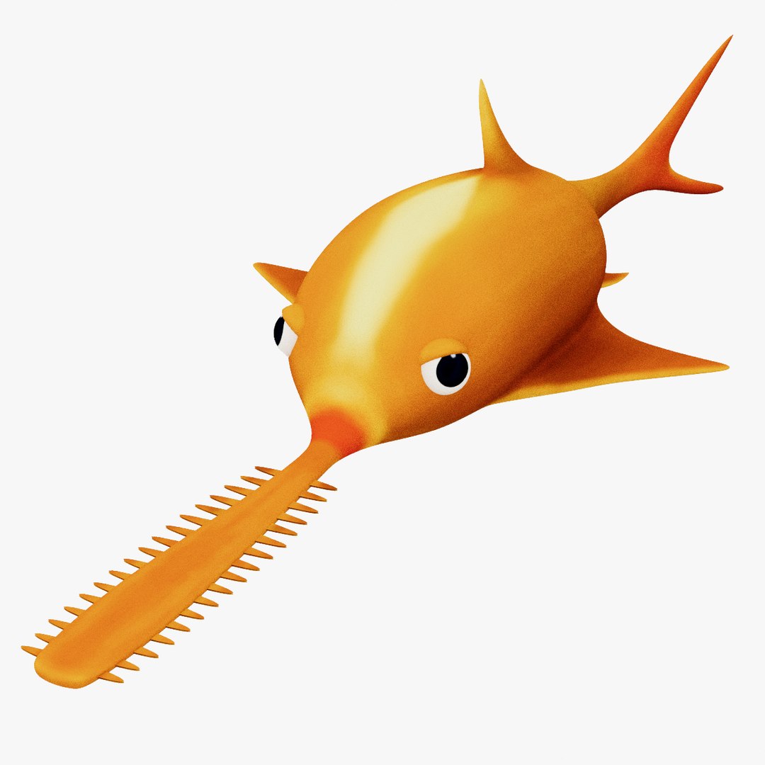 Saw Fish Animate 3D Model - TurboSquid 2366130