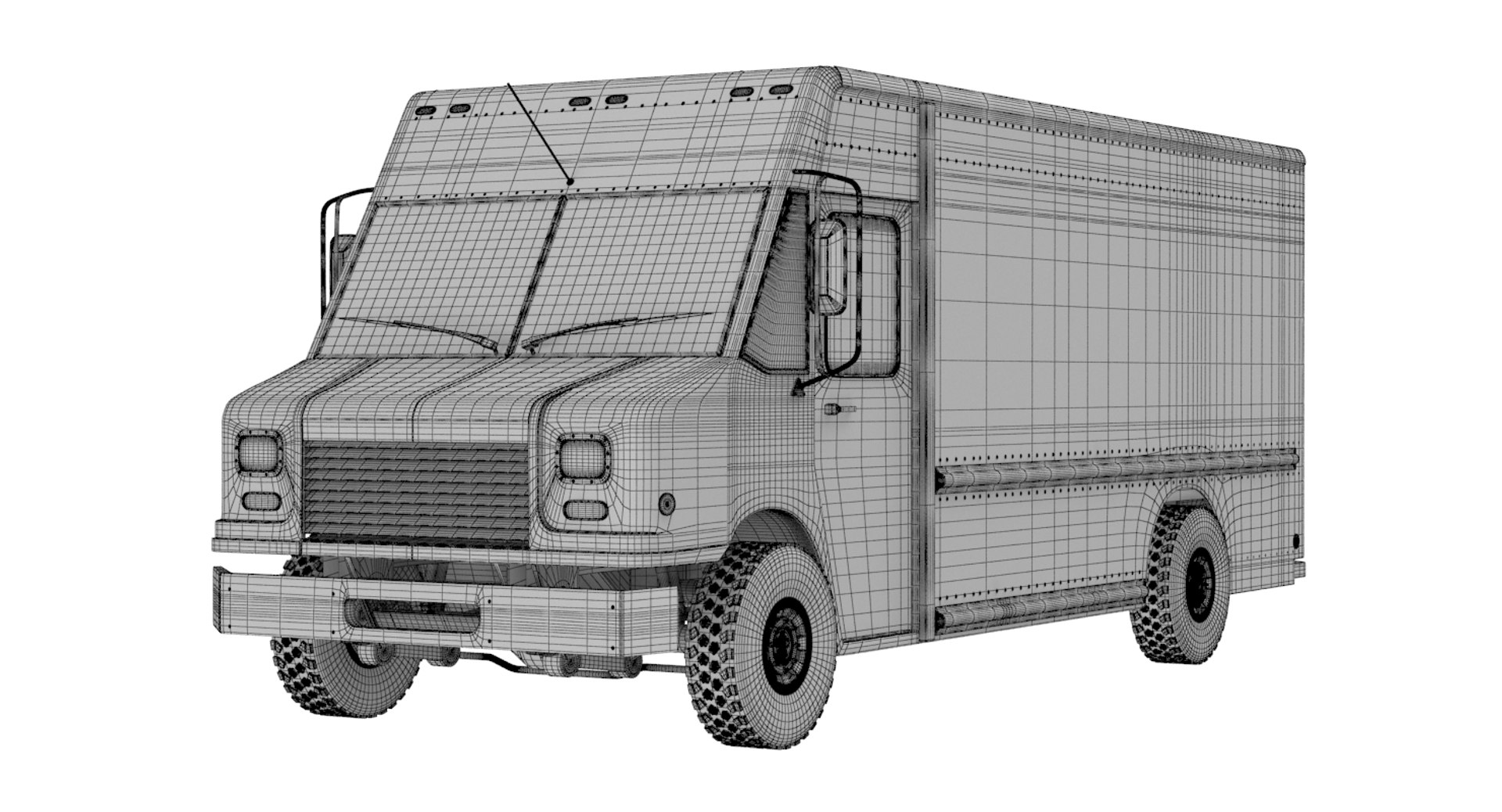 Ups Truck 3D - TurboSquid 1315087