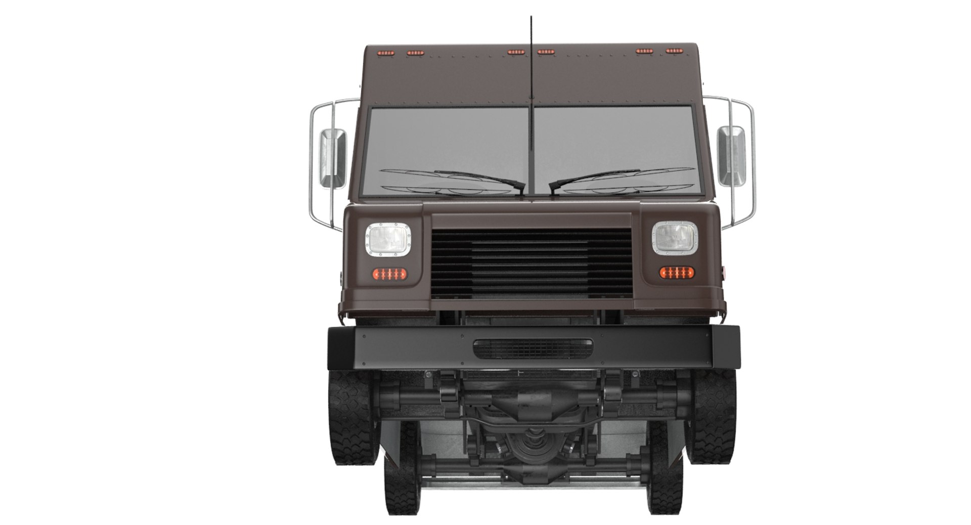 Ups Truck 3D - TurboSquid 1315087