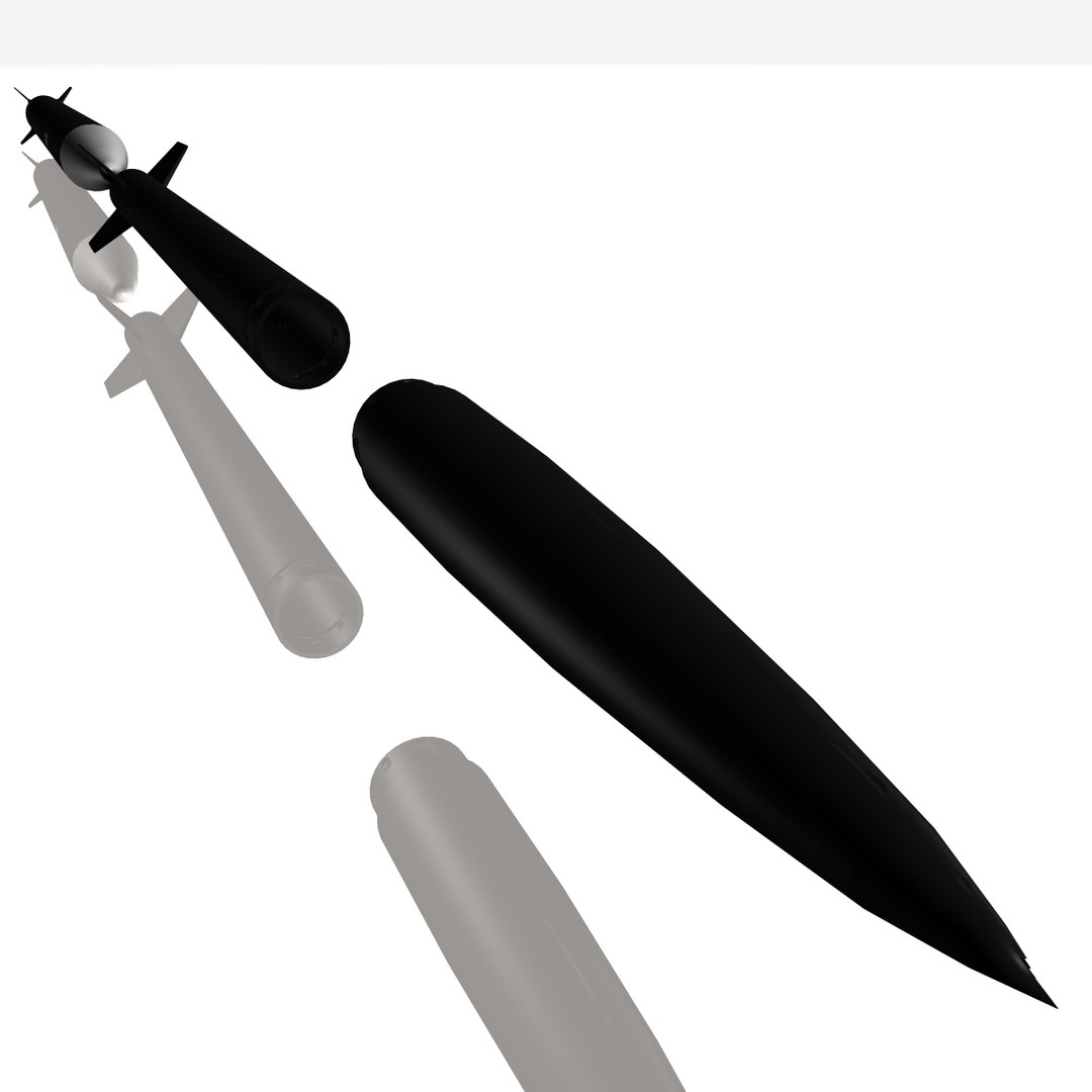 Sounding Rocket Loki 3d Model