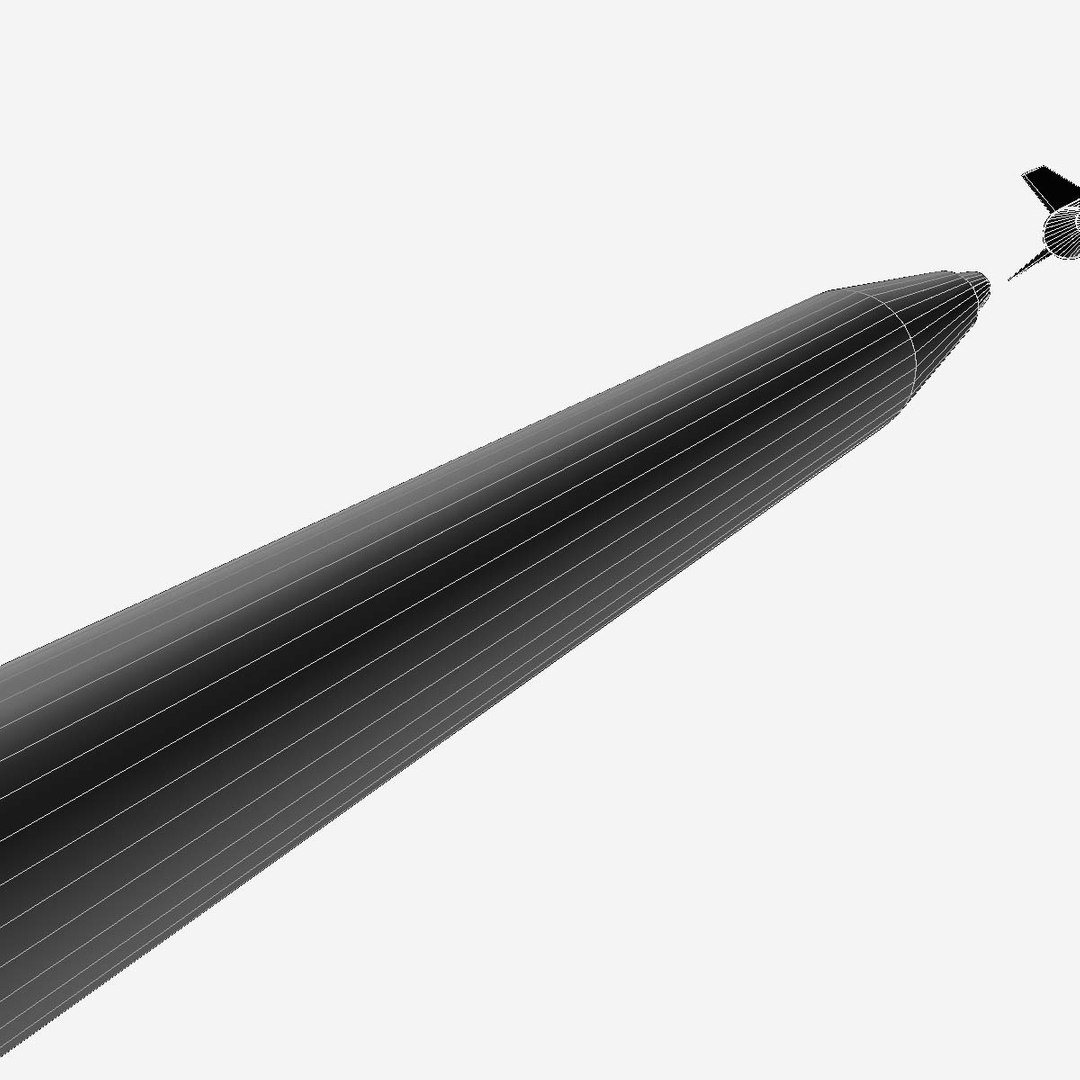 Sounding Rocket Loki 3d Model