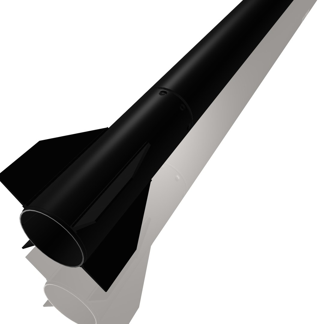 Sounding Rocket Loki 3d Model