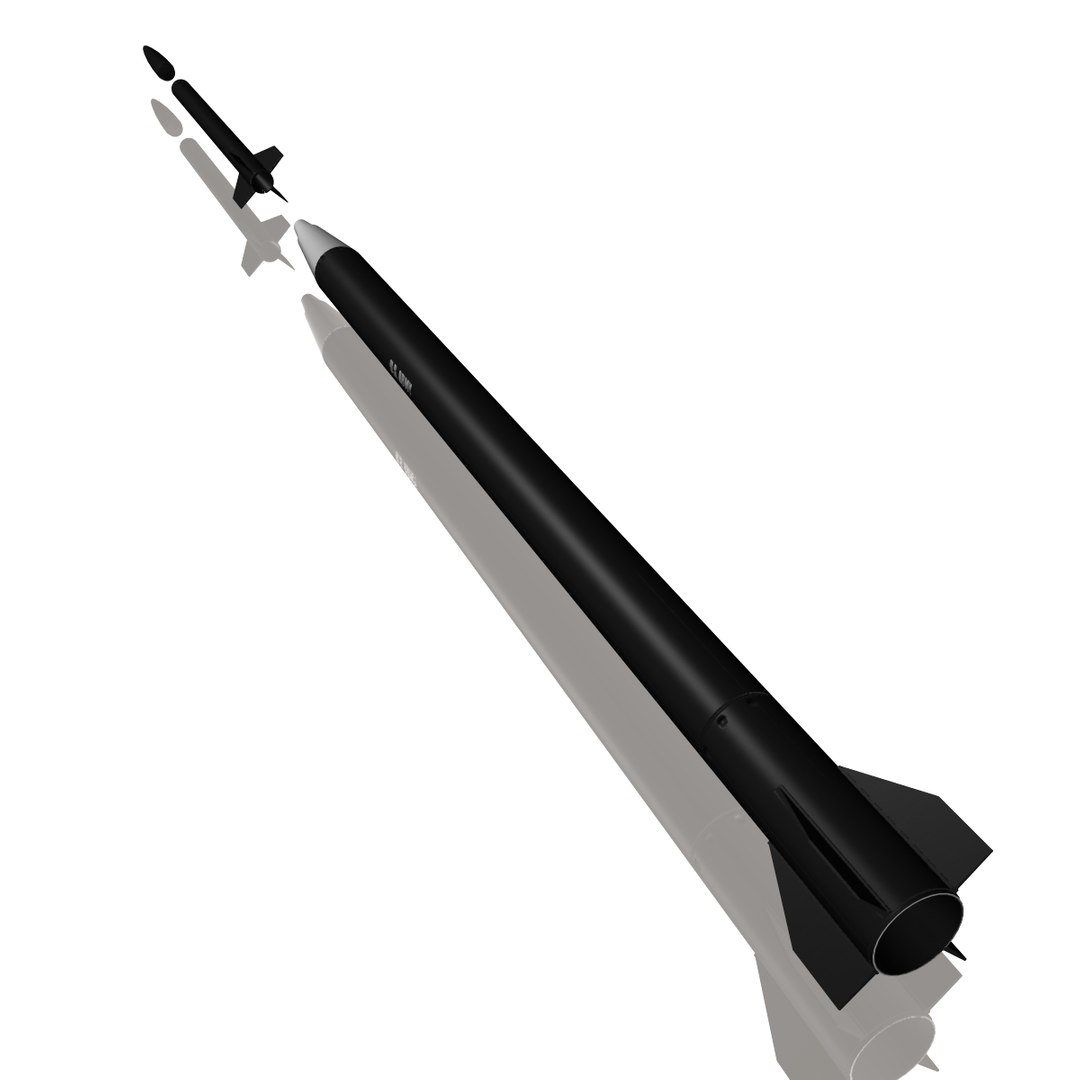 Sounding Rocket Loki 3d Model