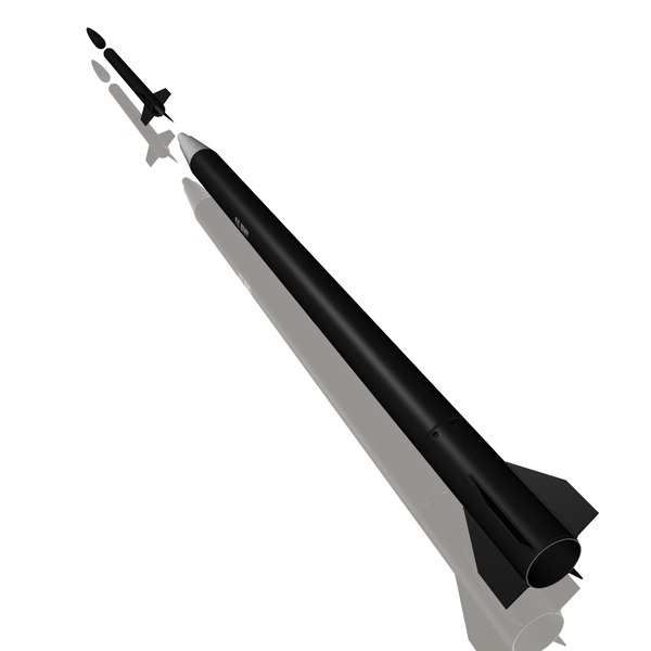 sounding rocket loki 3d model