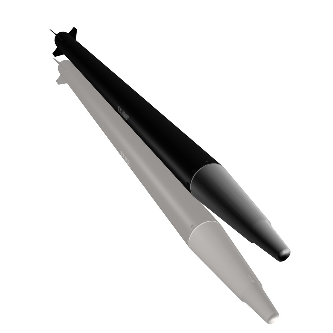 Sounding Rocket Loki 3d Model