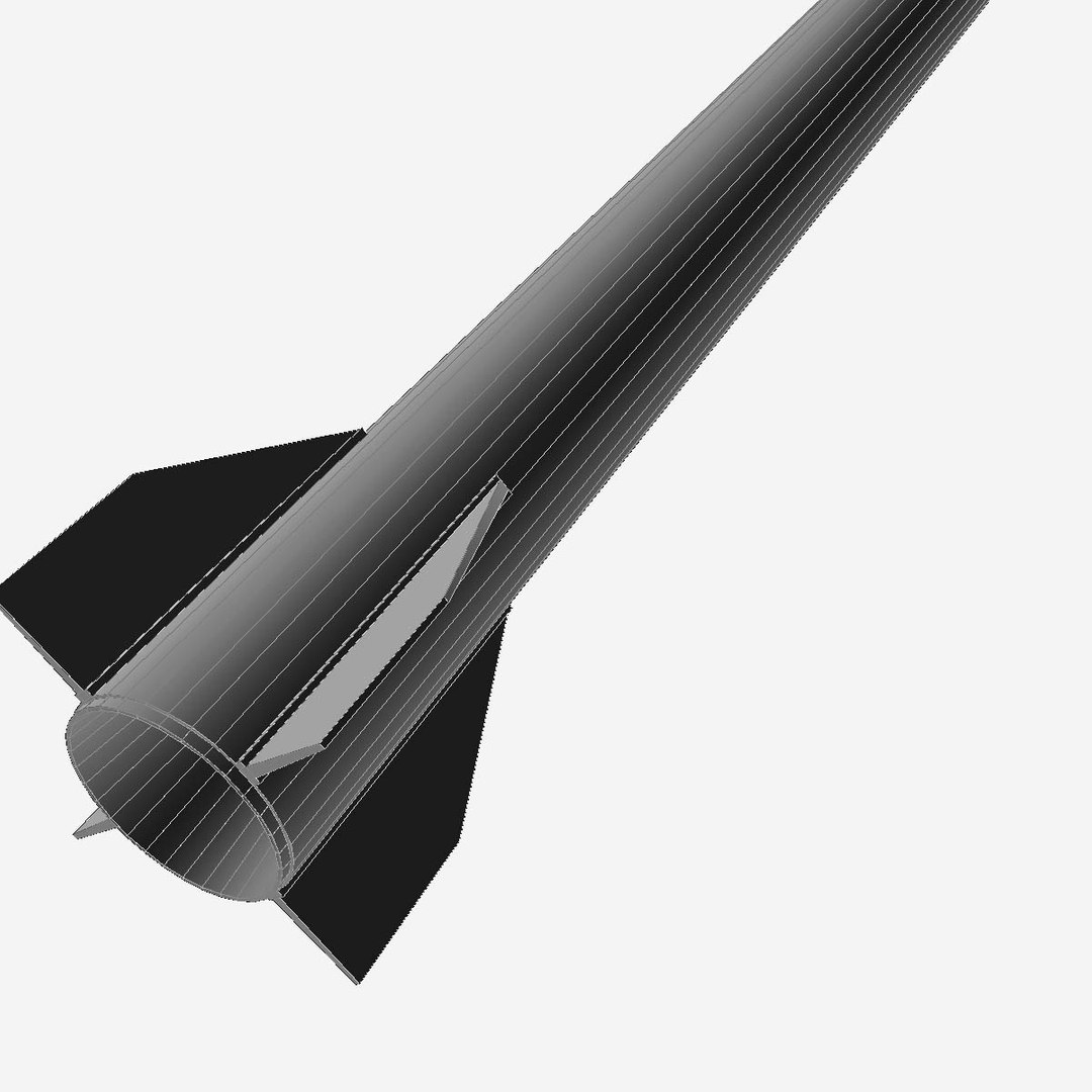 Sounding Rocket Loki 3d Model