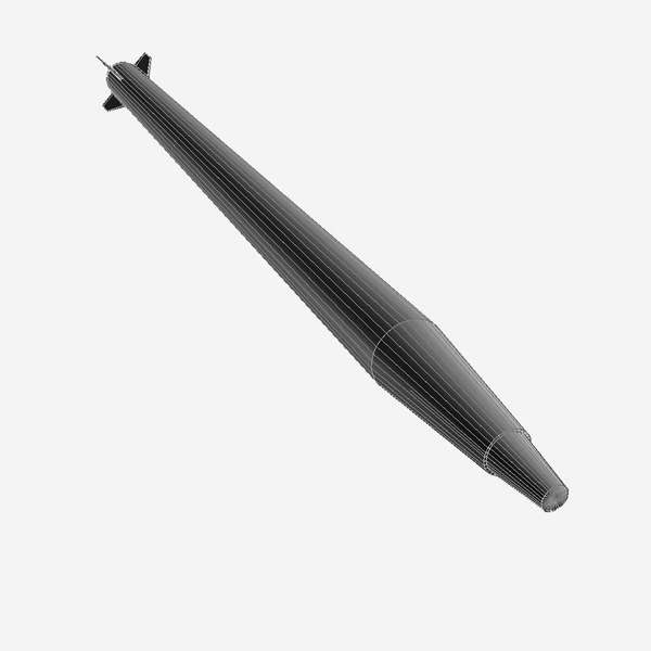 sounding rocket loki 3d model