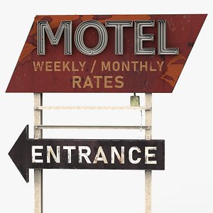 3D Motel Sign Models - Browse & Download Formats - TurboSquid