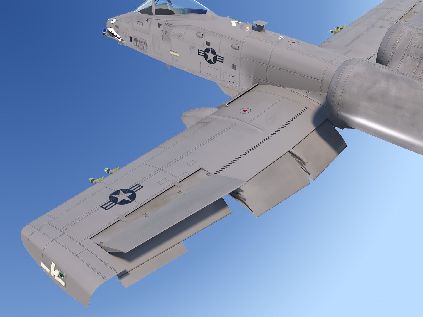 A-10 10 Thunderbolt 3D Model - TurboSquid 1232180