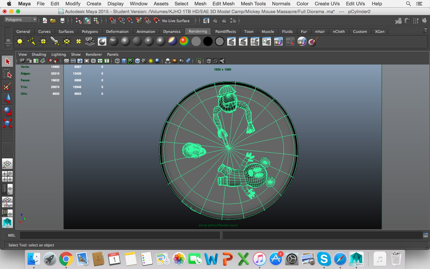 Diorama mickey mouse model - TurboSquid 1152675