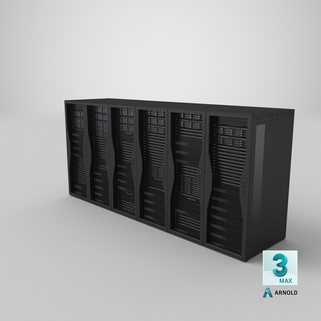 3D Server Rack Model - TurboSquid 2192589