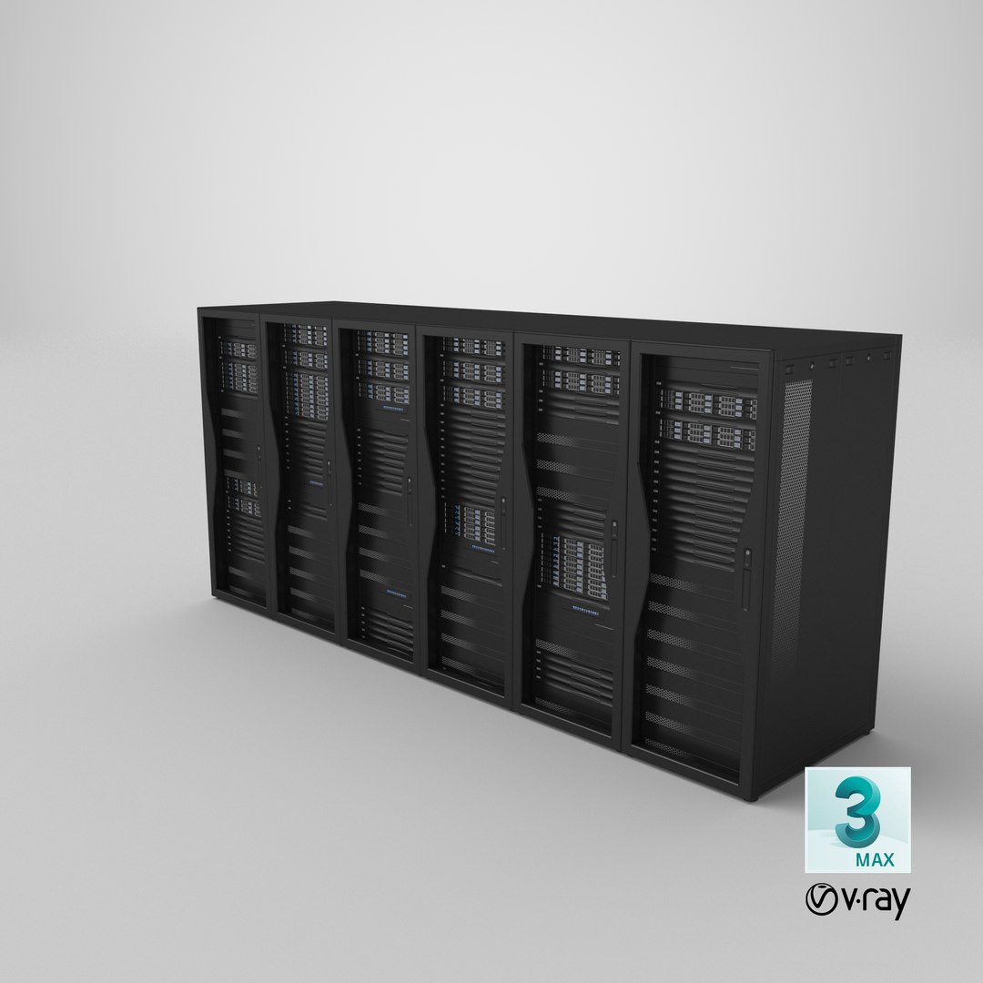 3D Server Rack Model - TurboSquid 2192589
