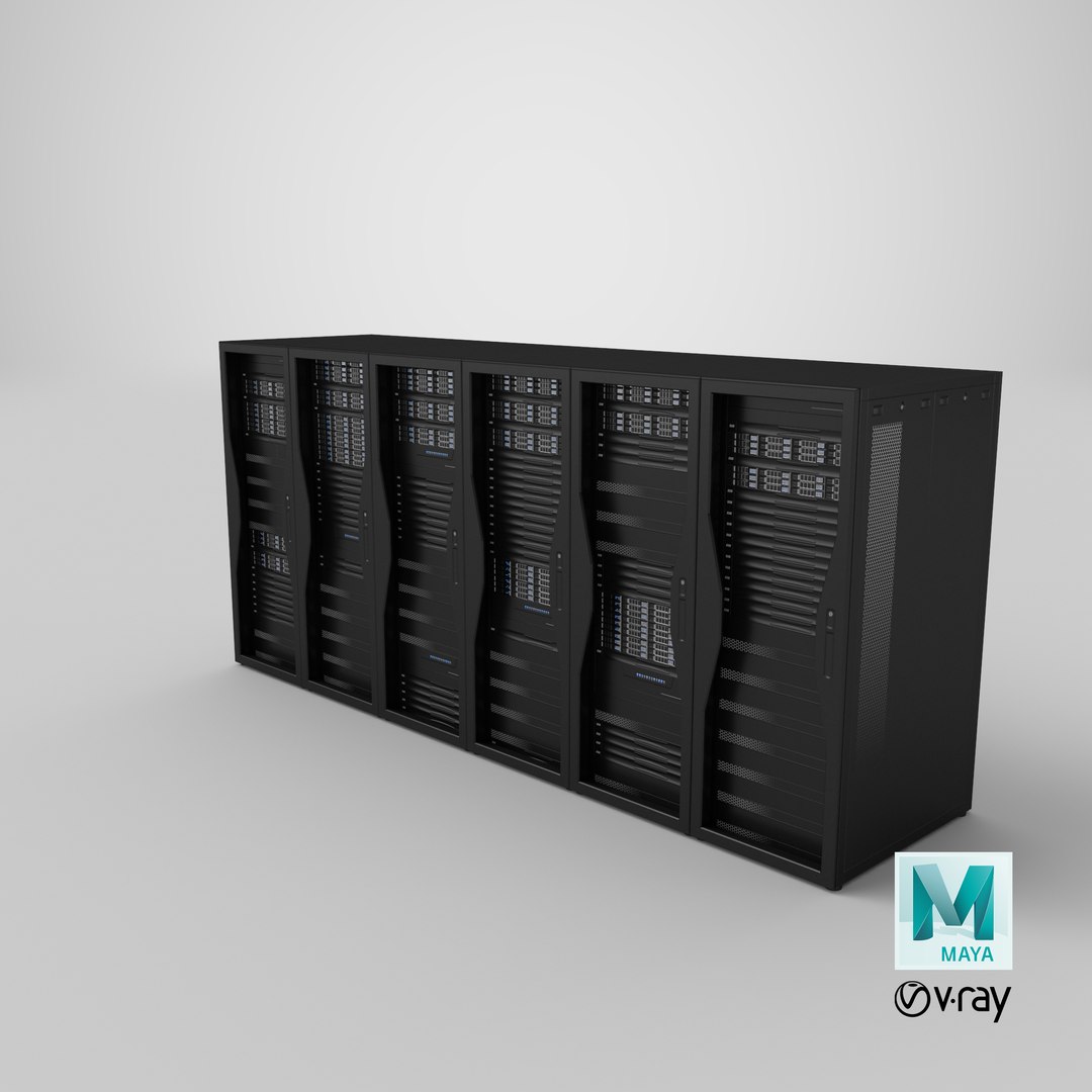 3D Server Rack Model - TurboSquid 2192589
