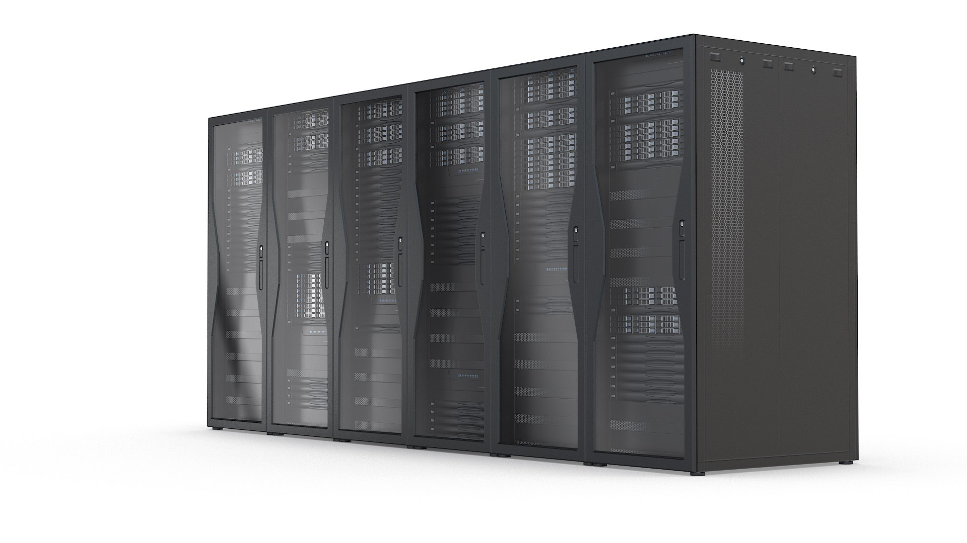 3D Server Rack Model - TurboSquid 2192589