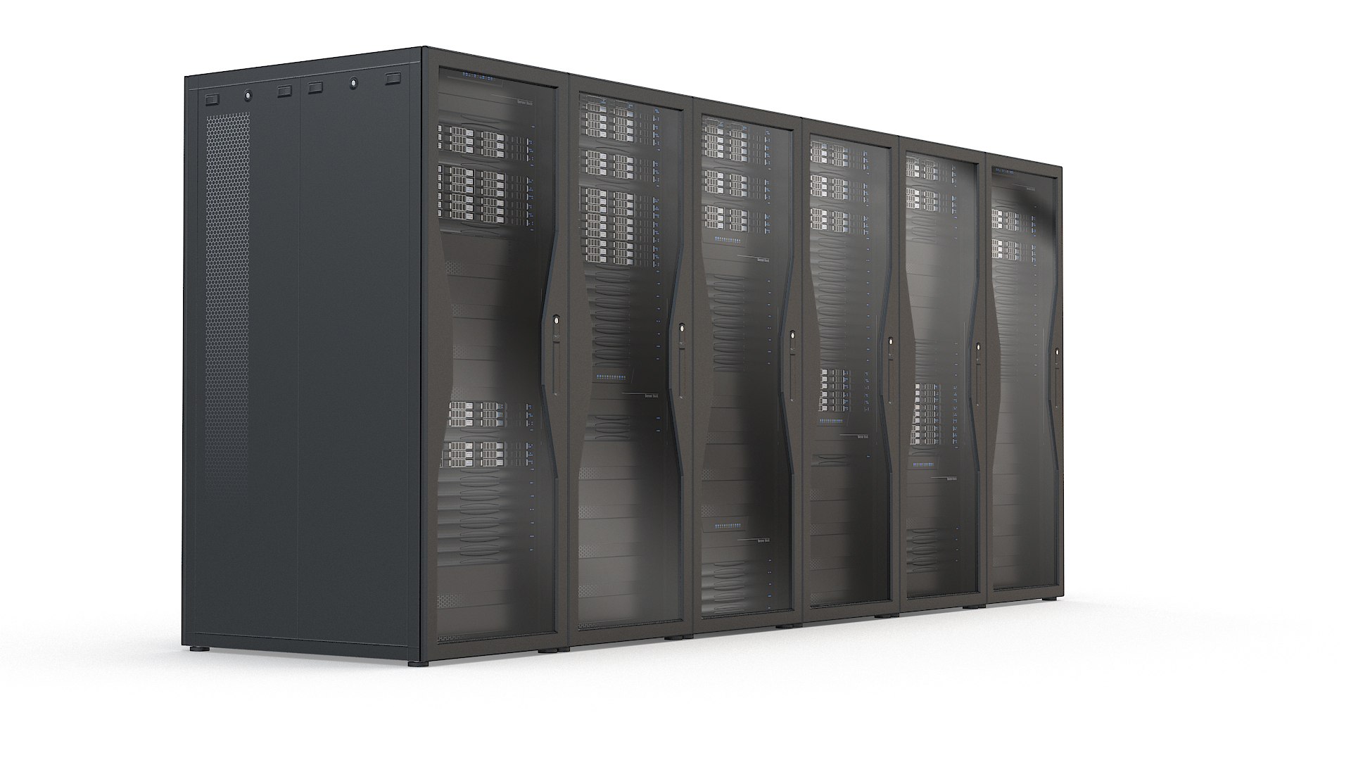 3D Server Rack Model - TurboSquid 2192589