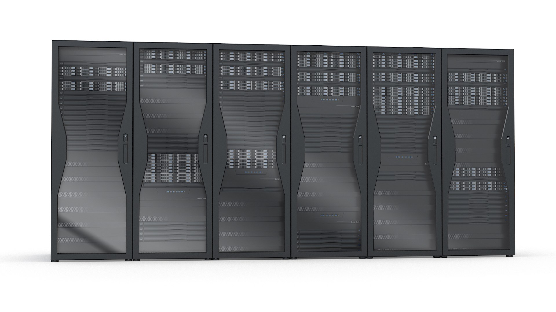 3D Server Rack Model - TurboSquid 2192589