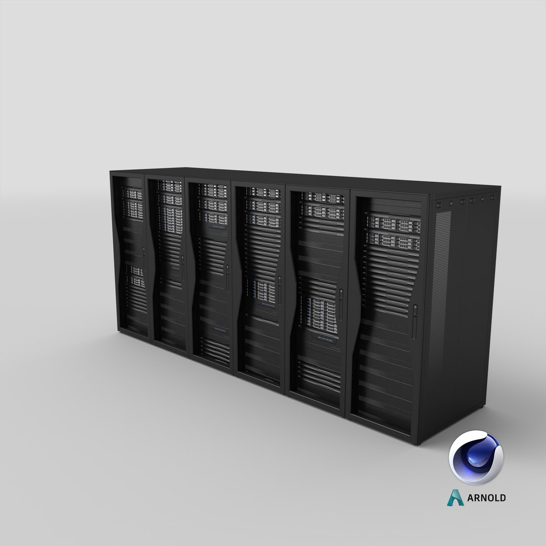 3D Server Rack Model - TurboSquid 2192589