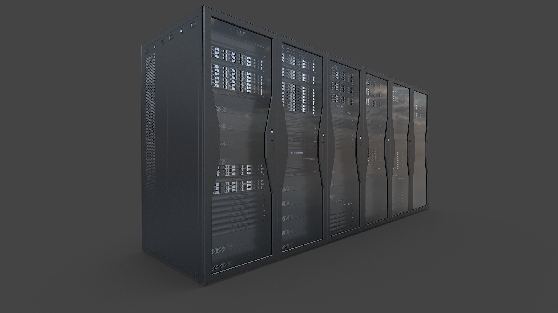 3D Server Rack Model - TurboSquid 2192589
