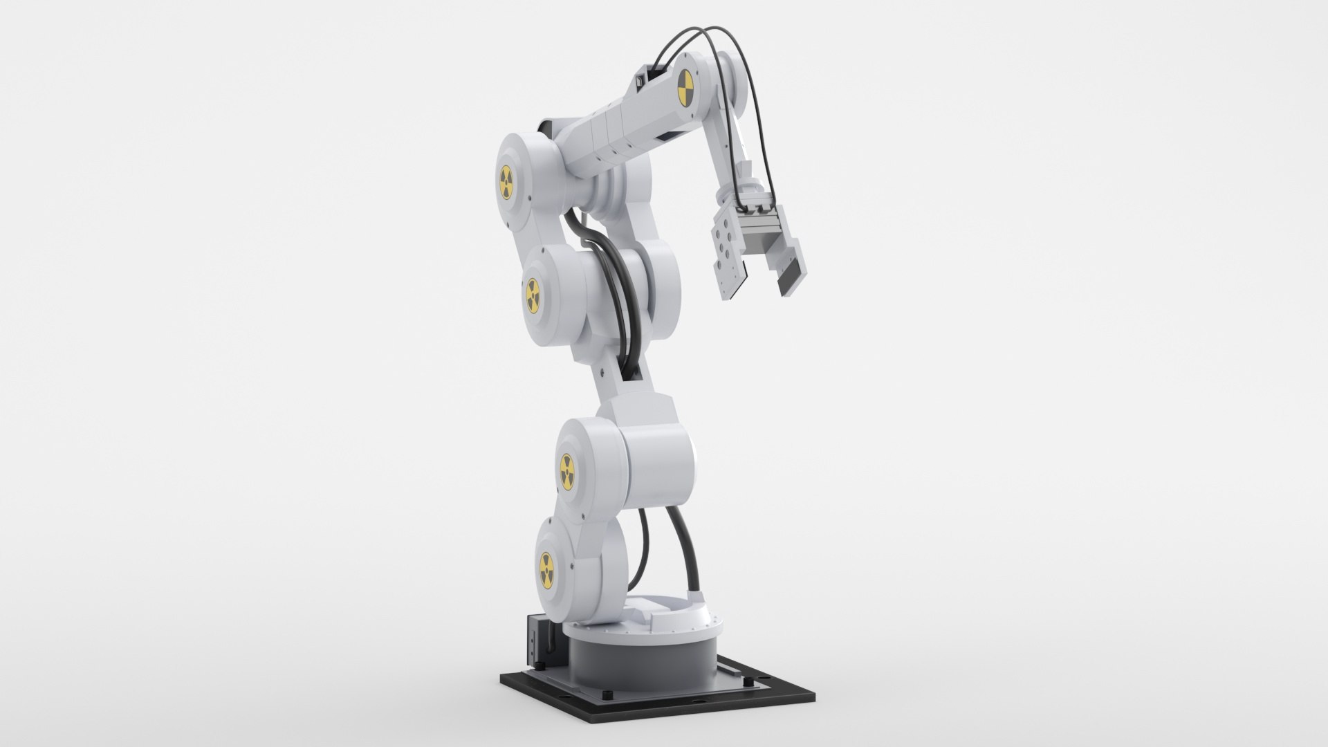 Photorealistic Industrial Robotic Arm 3D Model - TurboSquid 1959923
