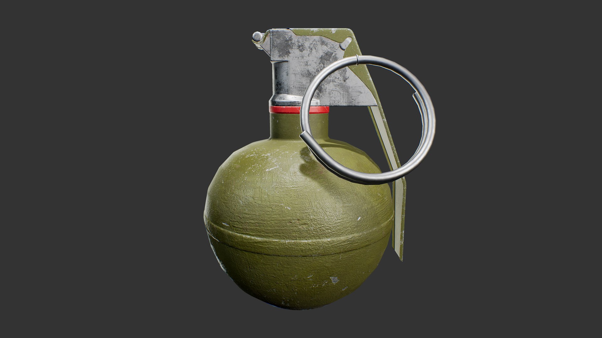 3D M33 Frag Grenade - TurboSquid 1818110