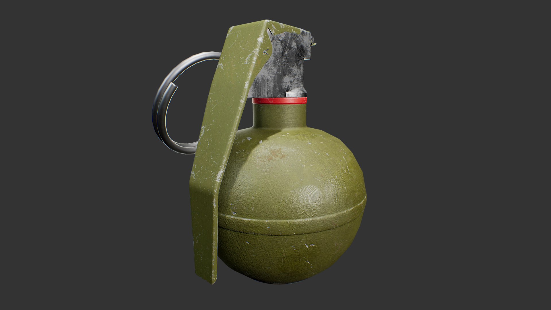 3D M33 Frag Grenade - TurboSquid 1818110