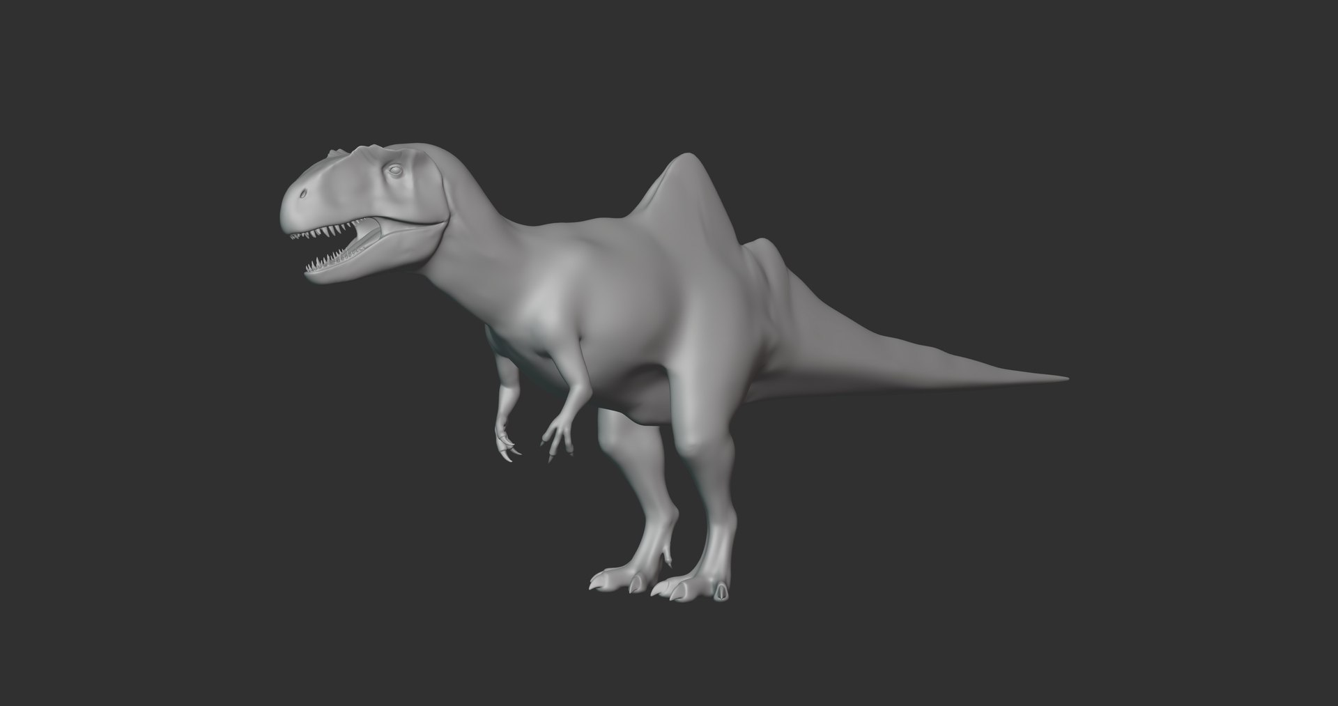 Altispinax Basemesh Low Poly model - TurboSquid 1992864